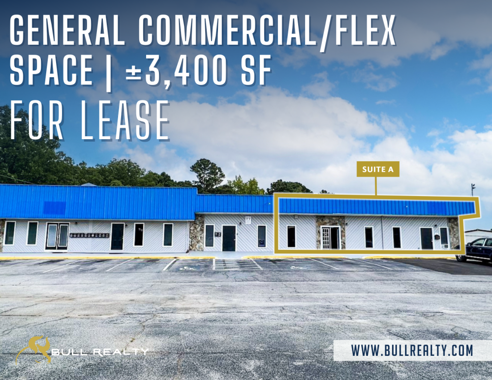 General Commercial/Flex Space | ±3,400 SF
